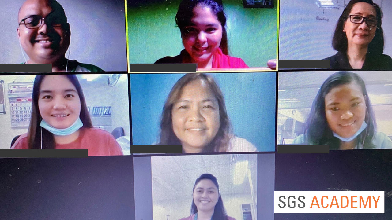 SGS Academy VILT Class Photos | SGS Philippines
