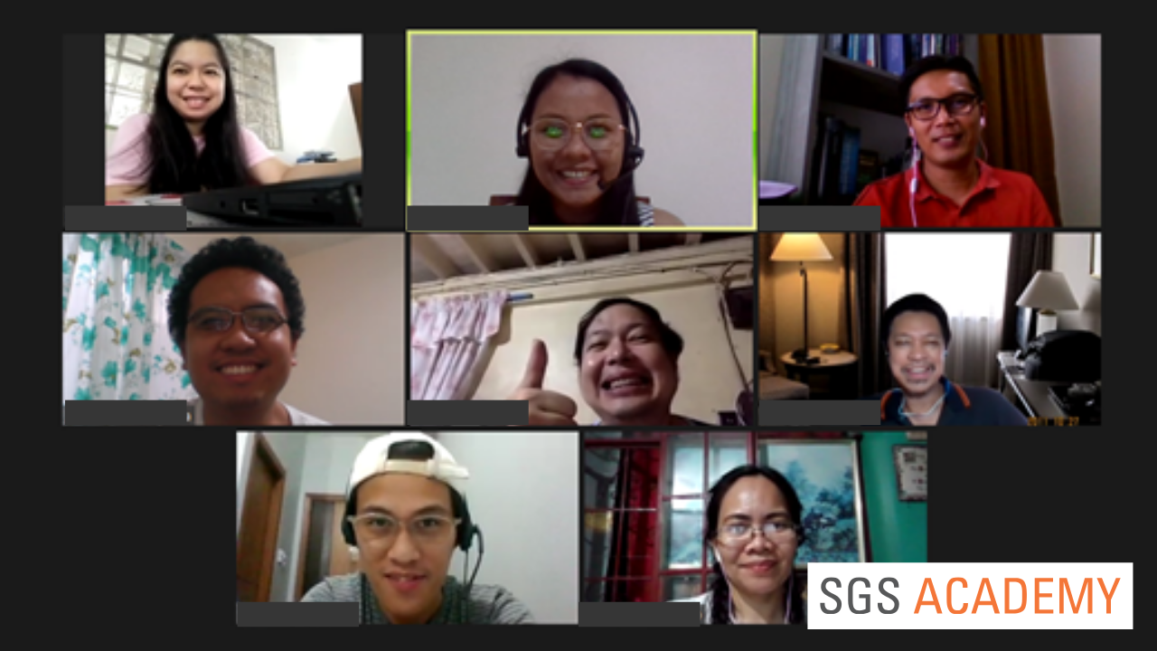 SGS Academy VILT Class Photos | SGS Philippines