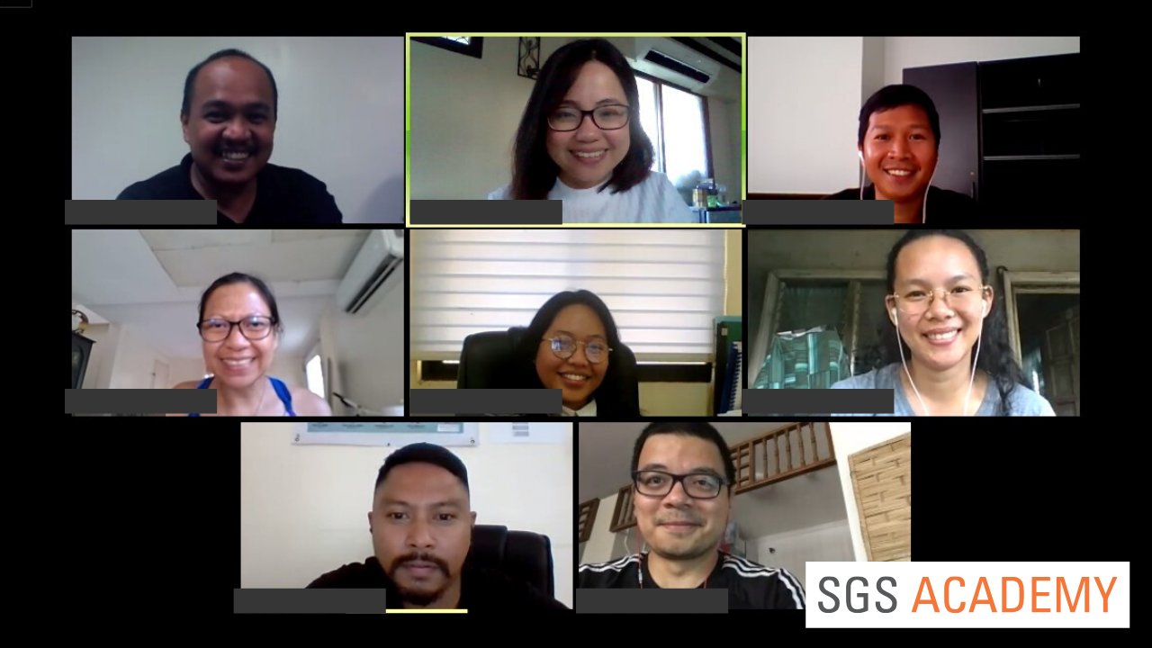 SGS Academy VILT Class Photos | SGS Philippines