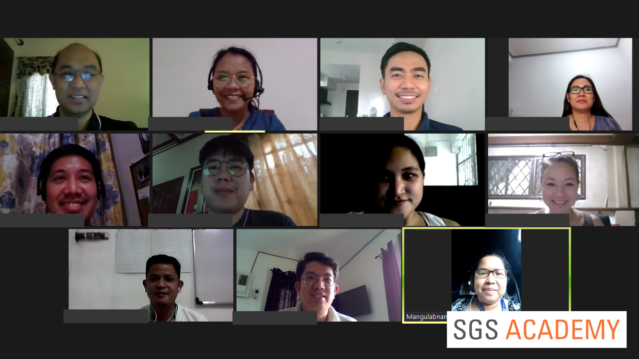 SGS Academy VILT Class Photos | SGS Philippines