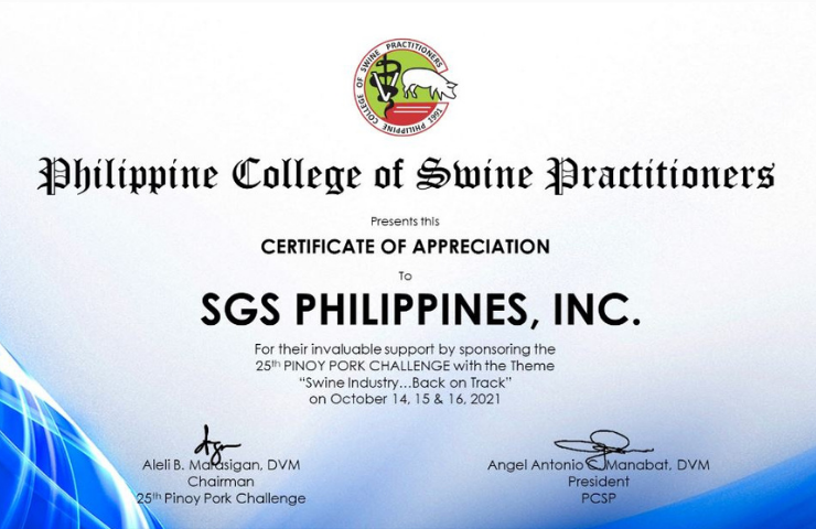 SGS Supports Pinoy Pork Challenge | SGS Philippines