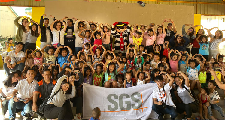 SGS Supports Victims of Taal Volcano Eruption | SGS Oman
